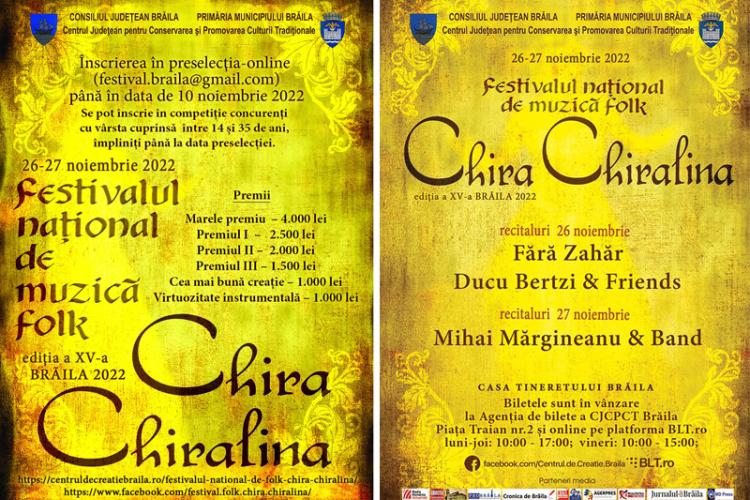 Pregătirile pentru Festivalul Național de Folk „Chira Chiralina”, pe ...