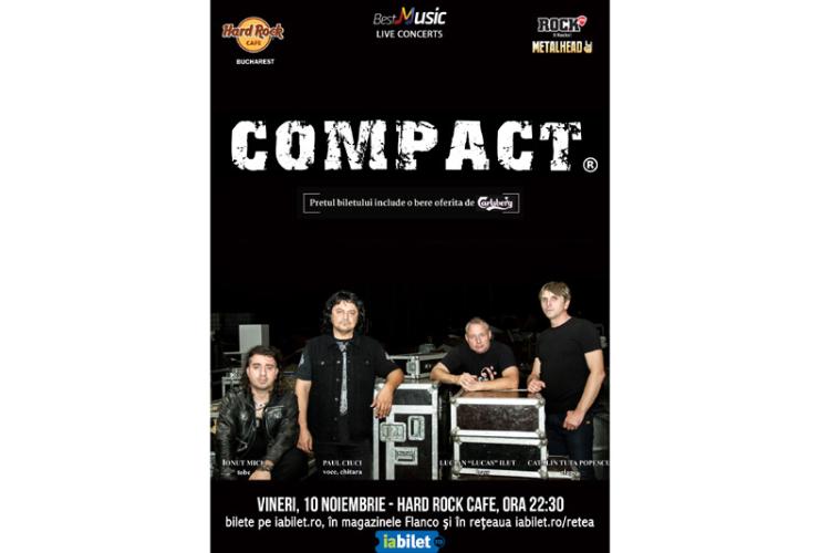 Trupa Compact va susţine un concerte “vibrant” la Bucureşti | Obiectiv ...