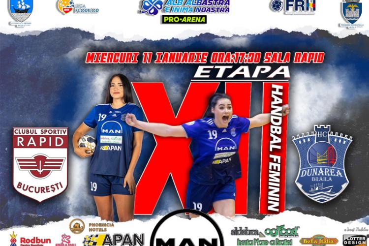 HC Dunărea începe anul 2023 cu o partidă de “foc” | Obiectiv Vocea Brailei