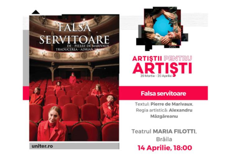 Teatrul ”Maria Filotti” susține Campania Națională ”Artiști pentru ...