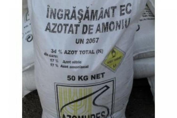 29 de tone azotat de amoniu, depozitate în condiţii necorespunzătoare ...
