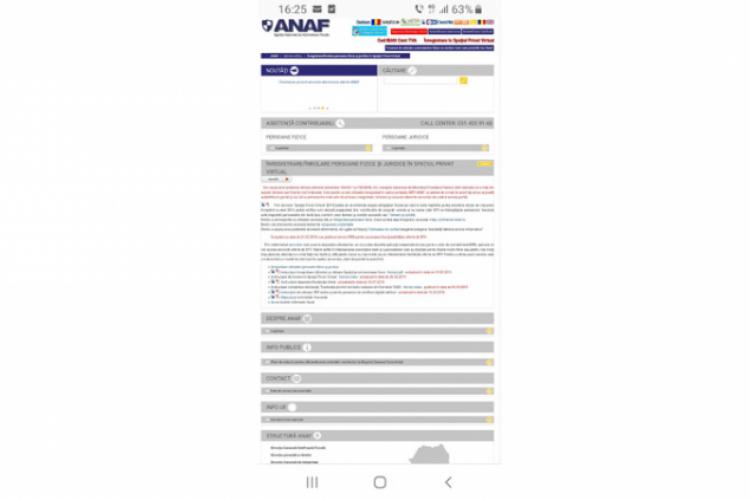 Gratuit. Informaţii on-line despre datoriile la ANAF | Obiectiv Vocea Brailei