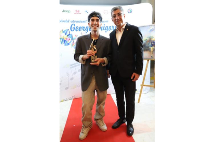 Trofeul Festivalului „George Grigoriu”, adjudecat de Matteo Spanu, din ...
