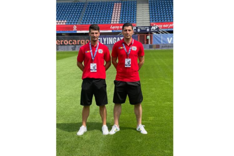 Marius Coman, primul marcator din istoria naționalei polițiștilor ...