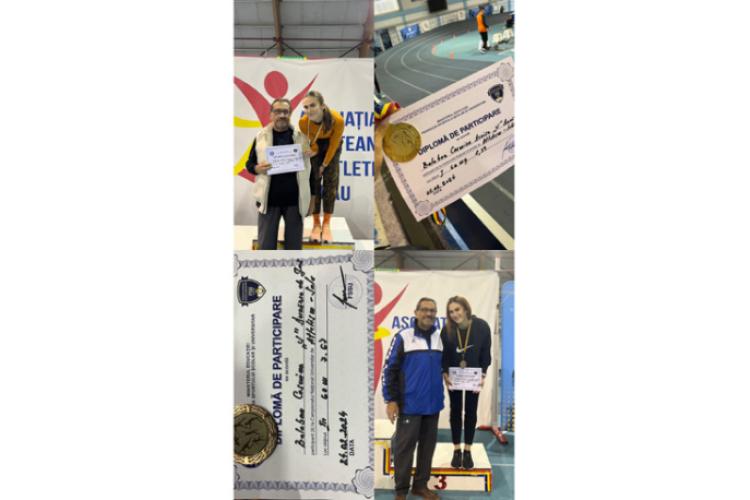 Sezon indoor perfect pentru Denisa Cosmina Balaban | Obiectiv Vocea Brailei