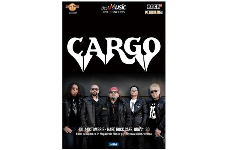 Trupa Cargo va susține un concert extraordinar în București | Obiectiv ...