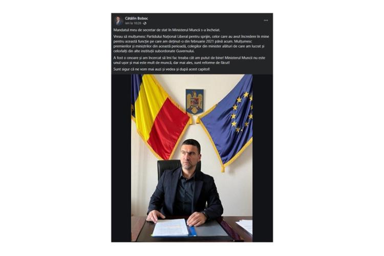 Cătălin Boboc și-a încheiat socotelile cu Ministerul Muncii | Obiectiv ...